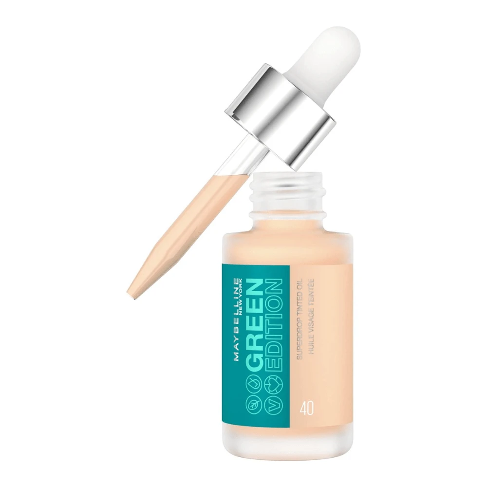 Maybelline New York Green Edition Superdrop Tinted Oil Foundation 20ml ...