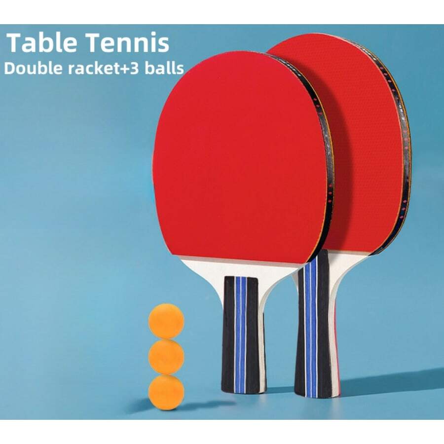 1set Complete Table Tennis Racket Set For Training And Competition, Including Beginner's ...