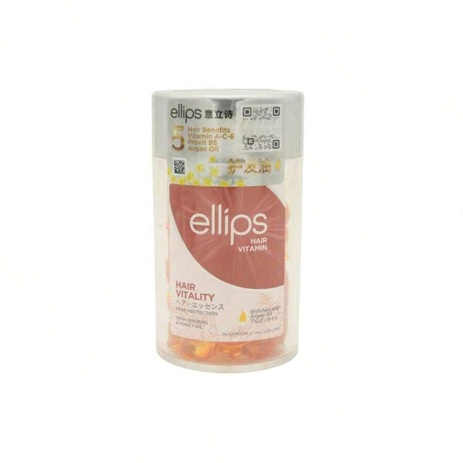 Ellips Hair Vitamin Hair Treatment 1ml X 50Caps Orange Black Purple ...