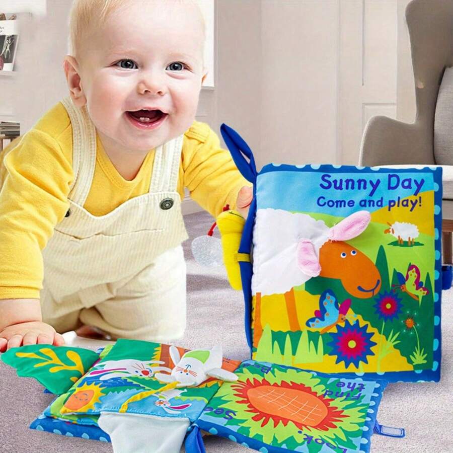 New Arrival Visual Baby Fabric Book, Tear Resistant & Biteable 3D ...