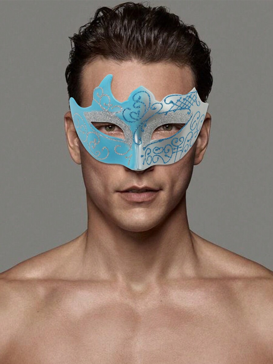 Unisex Multi-Angle Painted Masquerade Mask For Gentlemen And Ladies ...