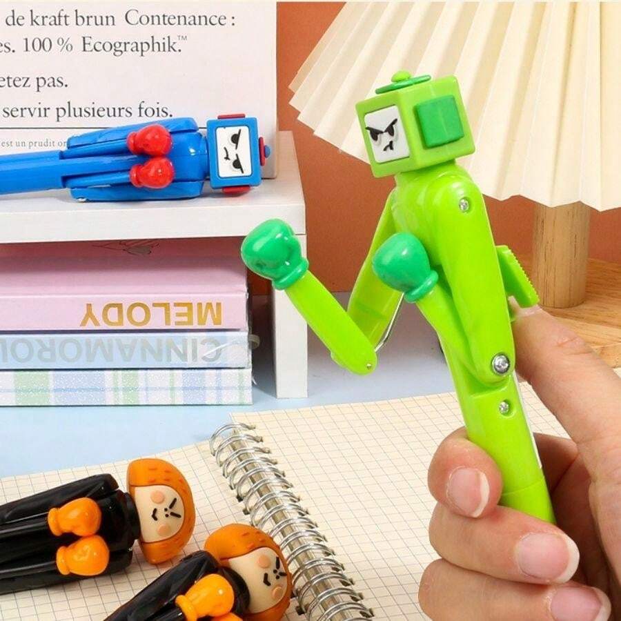 NANYKZ Boxing Pen Robot - Boxer Pen With Punching Arm And Crisp Button ...