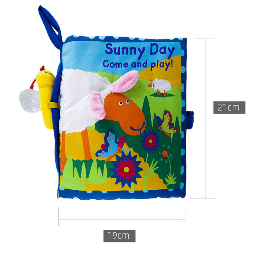 New Arrival Visual Baby Fabric Book, Tear Resistant & Biteable 3D ...