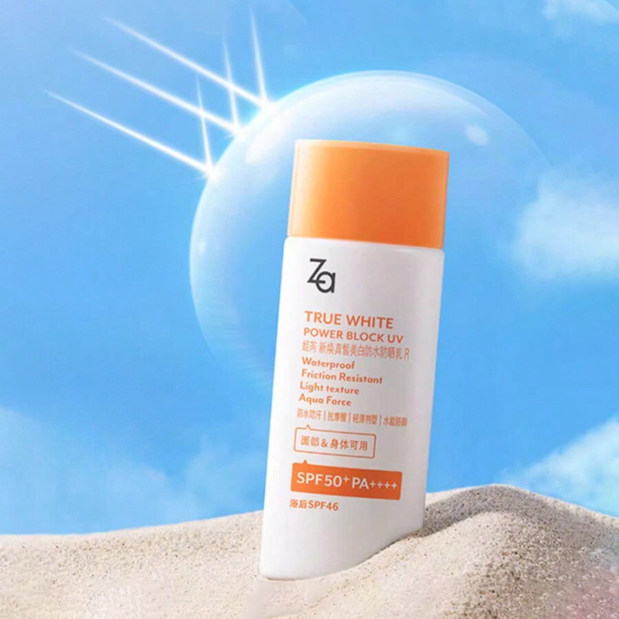 Za Jirui Whitening High Protection Waterproof Sunscreen For Face And ...