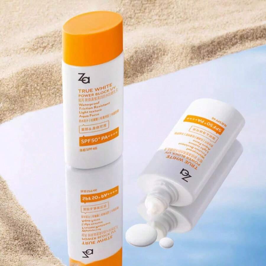 Za Jirui Whitening High Protection Waterproof Sunscreen For Face And ...