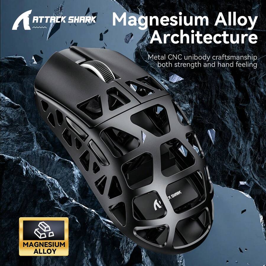 R3 Magnesium Alloy Mouse 8K 46g Magnesium Alloy SUPERLIGHT Mouse ...