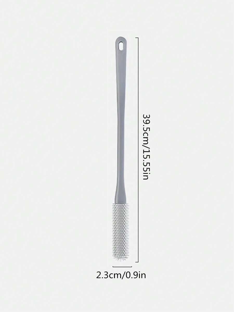 Silicone Foot Scrubbing Brush With Long Handle For Slouchy People ...