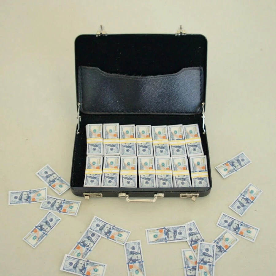 100pcs 156*66.3mm Banknotes, Realistic 100 $ Banknote Replica Currency ...