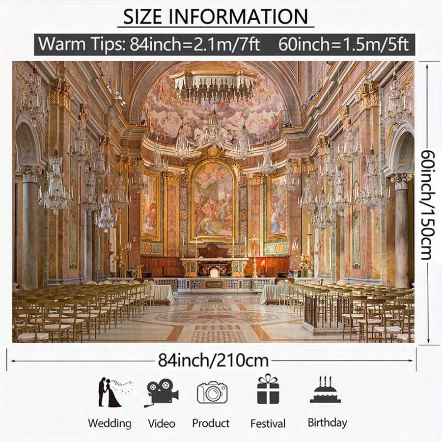 Ballroom Backdrop Castle Palace Background For Party Magnificent ...