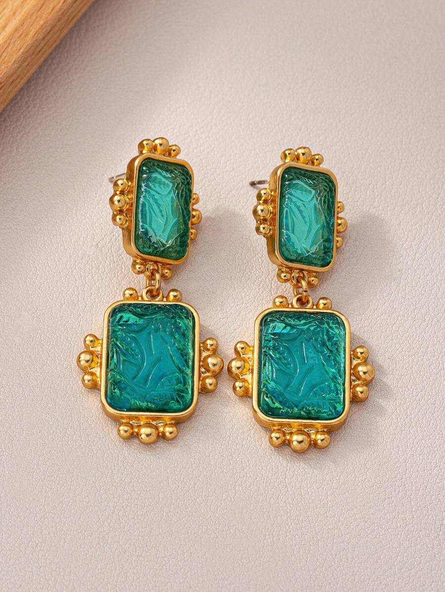 1pair European And American Fashionable Personality Light Luxury ...