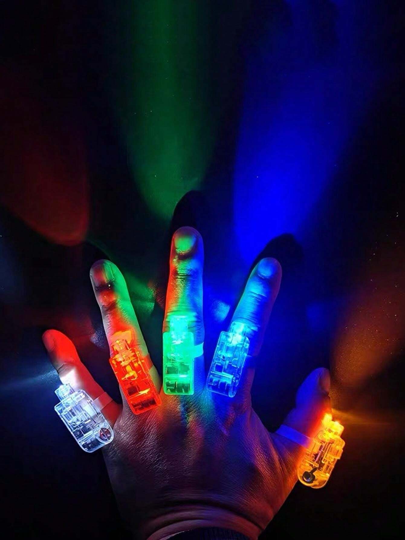 30pcs Thumb Light Stage Magic Finger Light Props, High Brightness Thumb ...