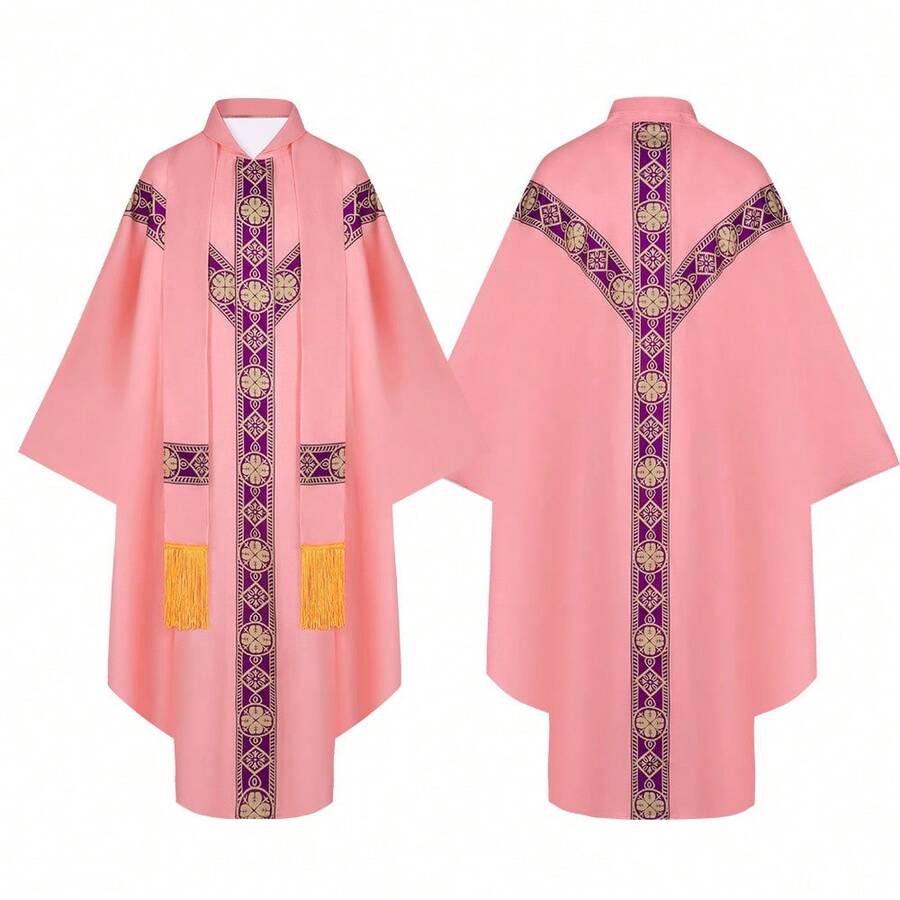 Muslim Medieval European-Style Long Robe Priest Vestments Prayer ...
