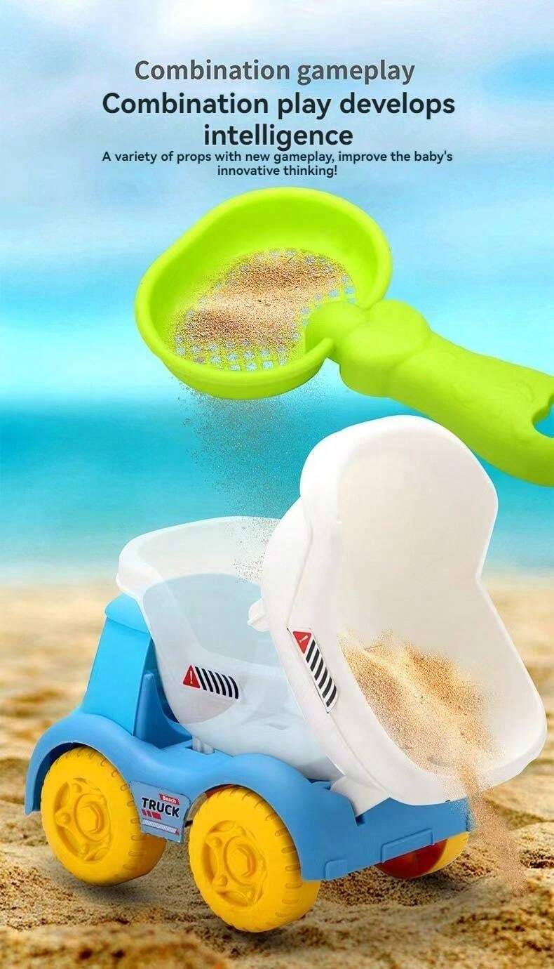 16/20/30pcs Children Beach Toys Set For Outdoor Water Park And Sandy ...