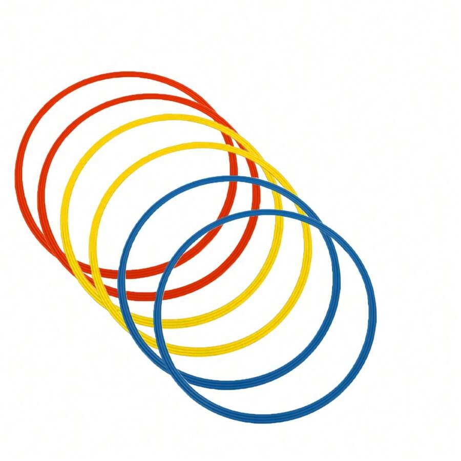 6-Pack - Agility Speed Ring Sports Agility Training Speed Ring Set ...