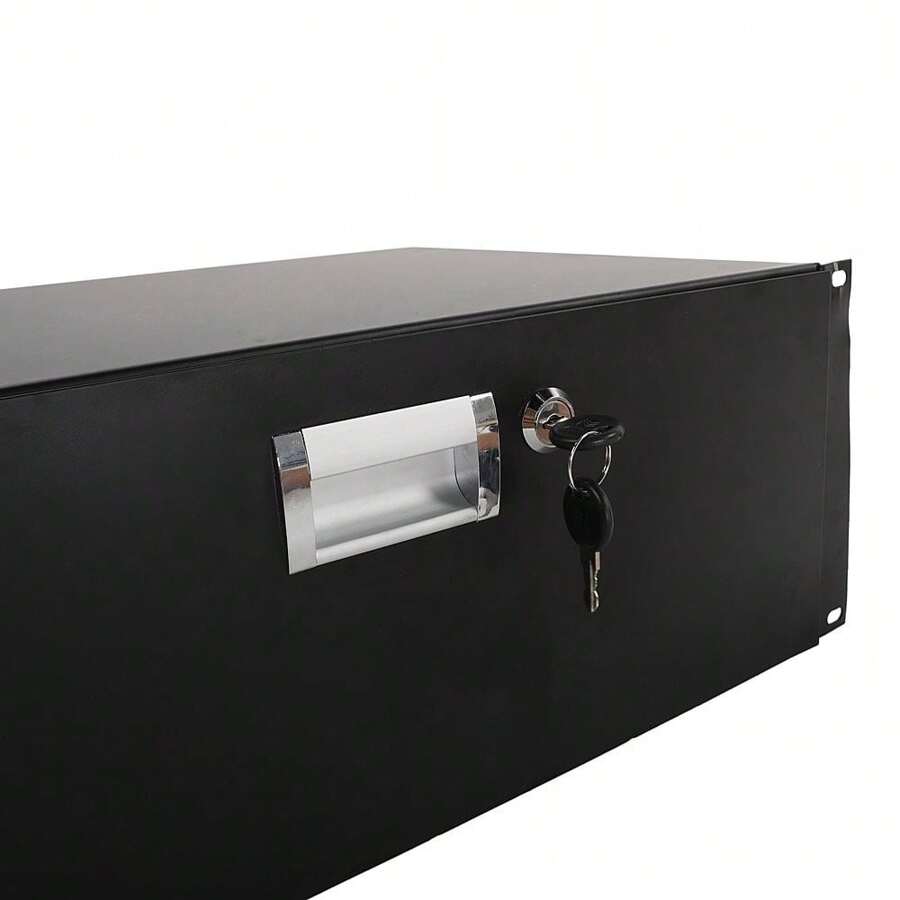 4U Rack Drawer DJ Locking Drawer With Key With Durable Material, Safety ...