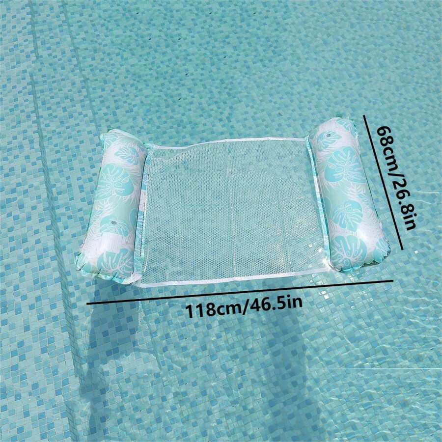 1 Pack Hammock Pool Floats Adults, 4-In-1 Multi-Purpose Inflatable Pool ...