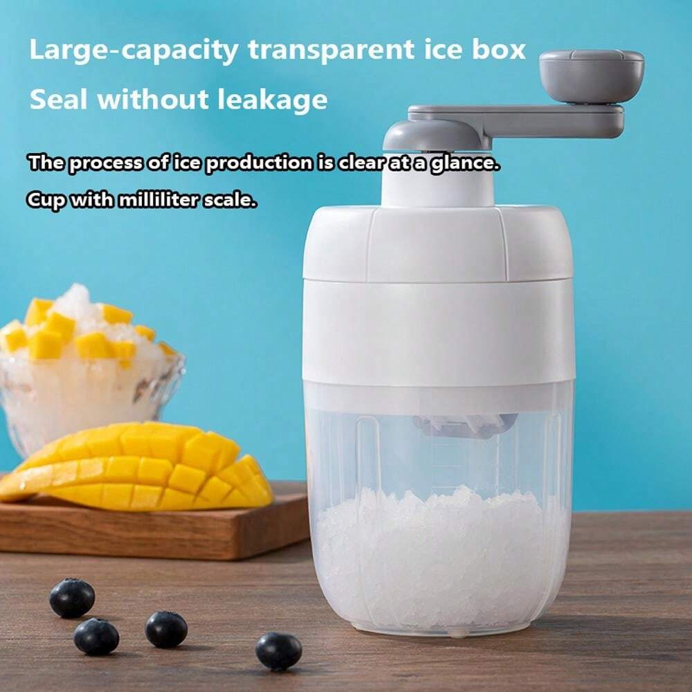 1pc/ Portable Ice Planer, Ice Cream Machine, Hand-Ground Fruit Smoothie ...