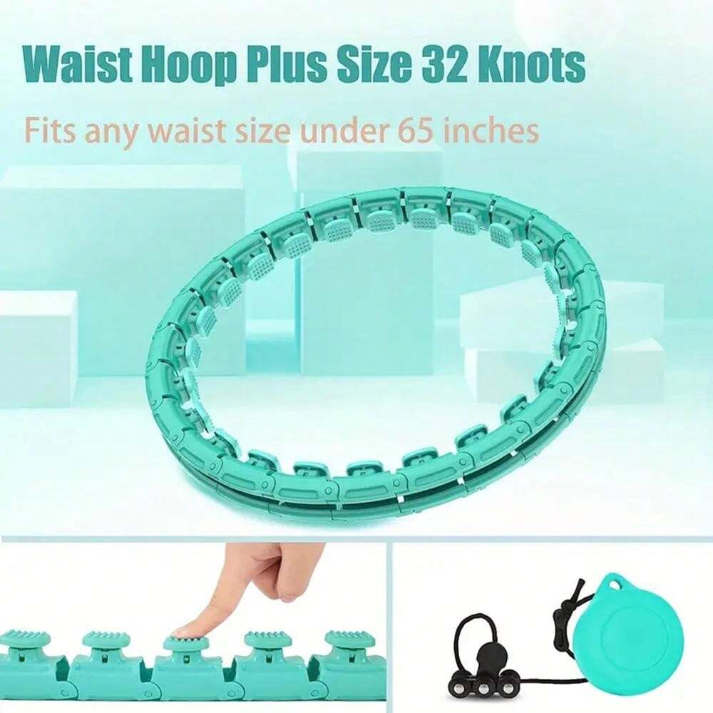 Weighted Hula Hoop With 24-32 Detachable Sections And Weighted Balls ...