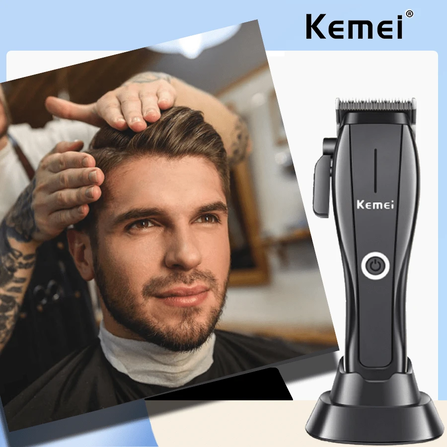 KEMEI Advanced Customized Barber KM-2286, Comes With A Charging Base ...