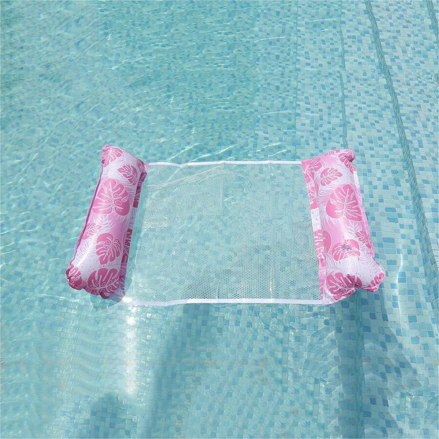 1 Pack Hammock Pool Floats Adults, 4-In-1 Multi-Purpose Inflatable Pool ...