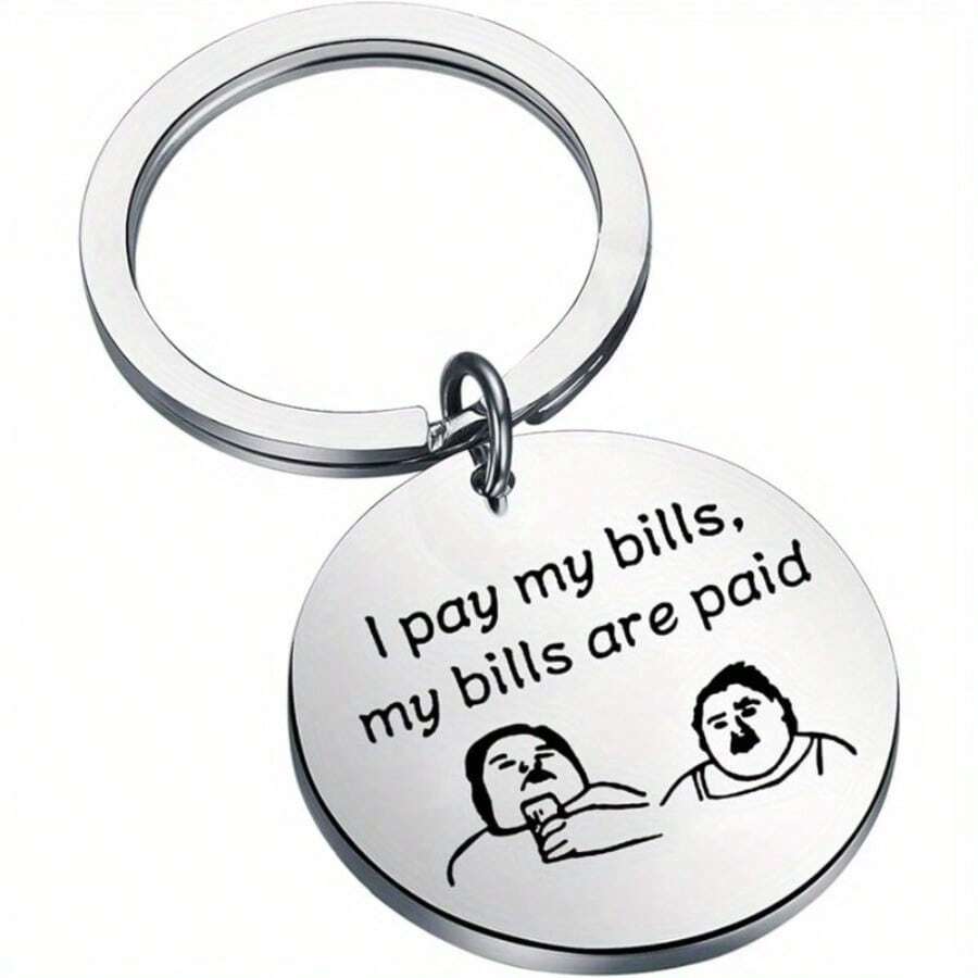 1PC Sisters, I Pay The Bill. My Bill Has Been Paid Off. Keychain Is ...