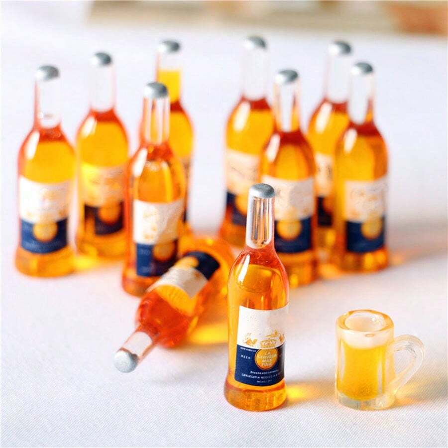 Dollhouse Miniature Corona Beer Bottles 3D Mini Food Play Photography ...