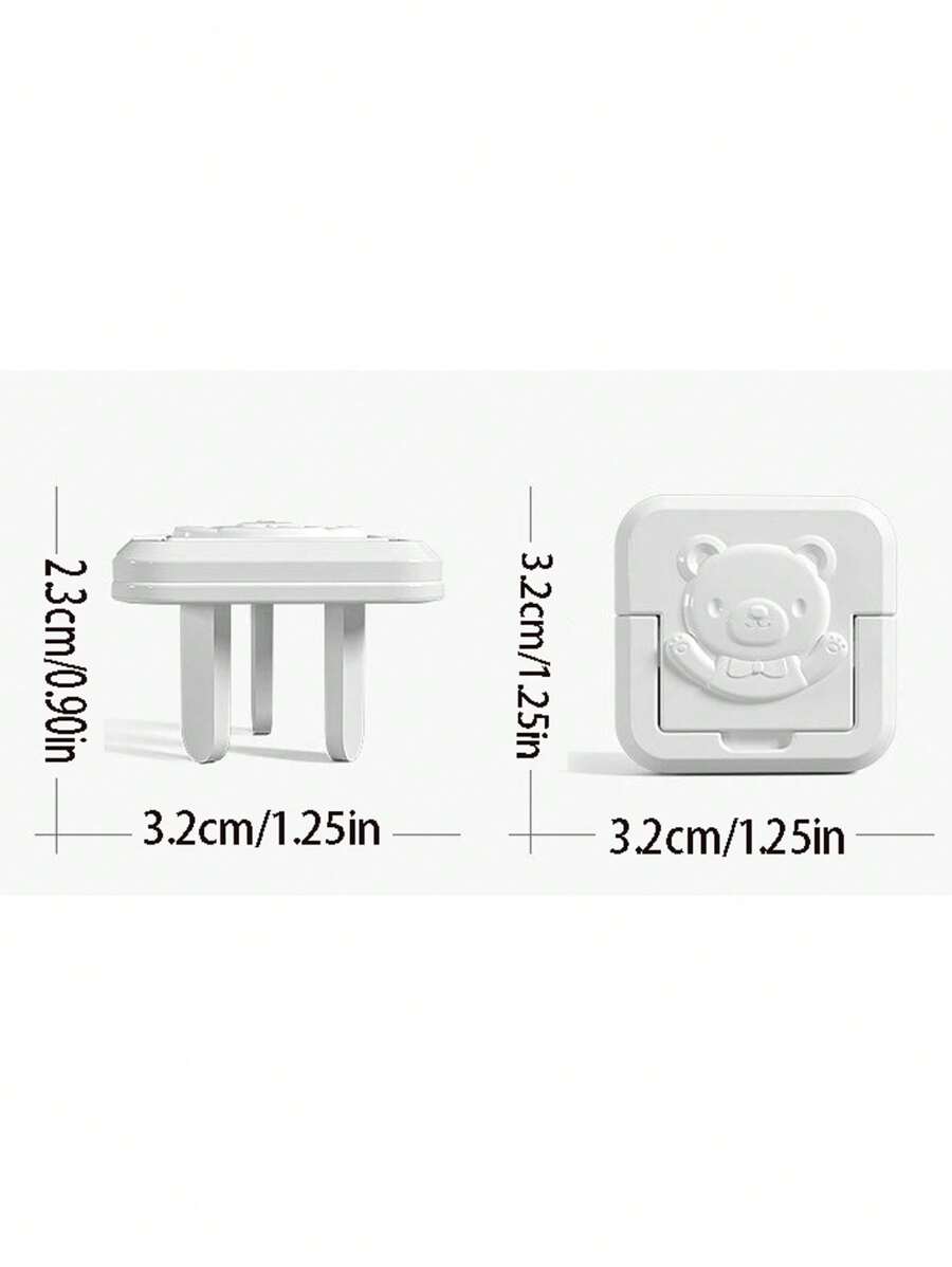 3 piezas Cubierta protectora de enchufe de placa de protección contra ...