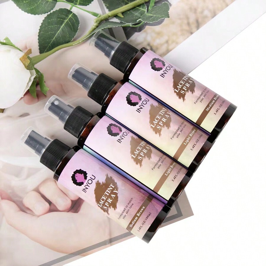 Lace Tint Spray For Wigs,Waterproof Lace Tint Melting Mousse Spray ...