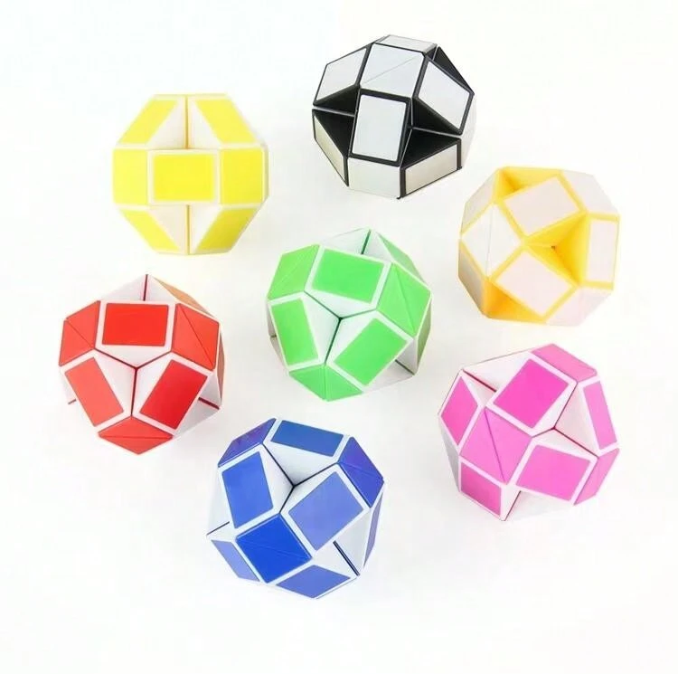 Multi-Shaped 24-Segment Transformable Magic Ruler Snake Toy (Random ...