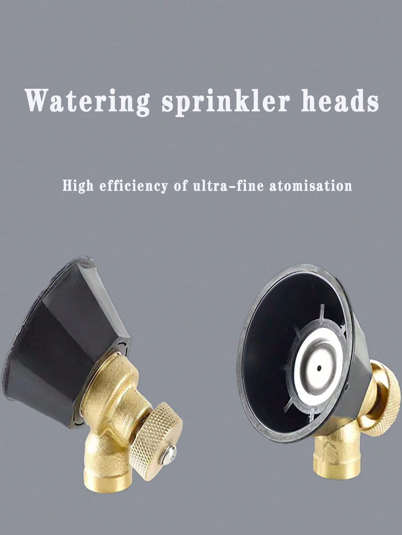 1 Set, Atomizing Adjustable Agricultural Sprayer Alloy Black Cyclone ...