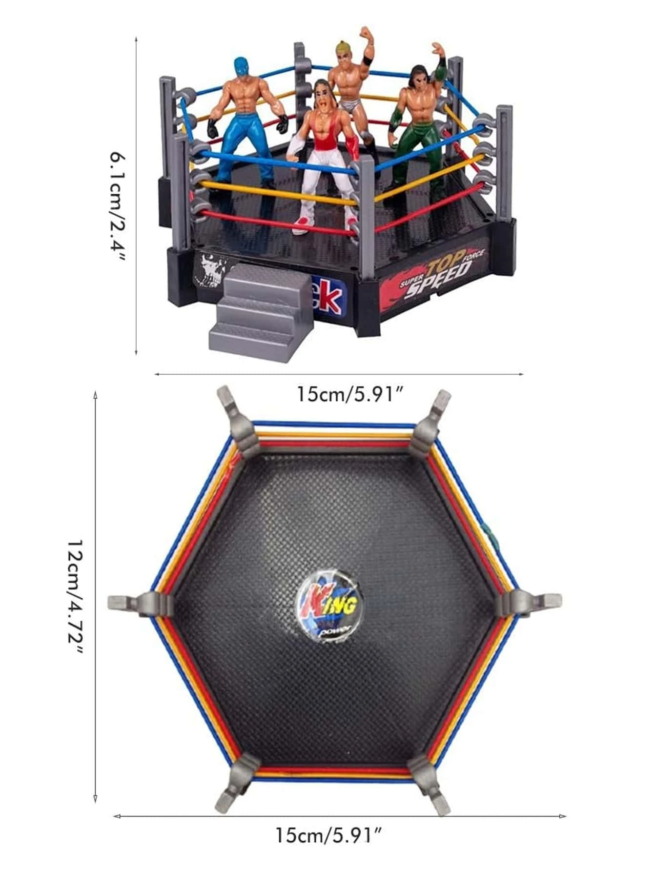 Wrestling Toy Wrestlers, Featuring Wrestling Toy Wrestlers, With A Four ...