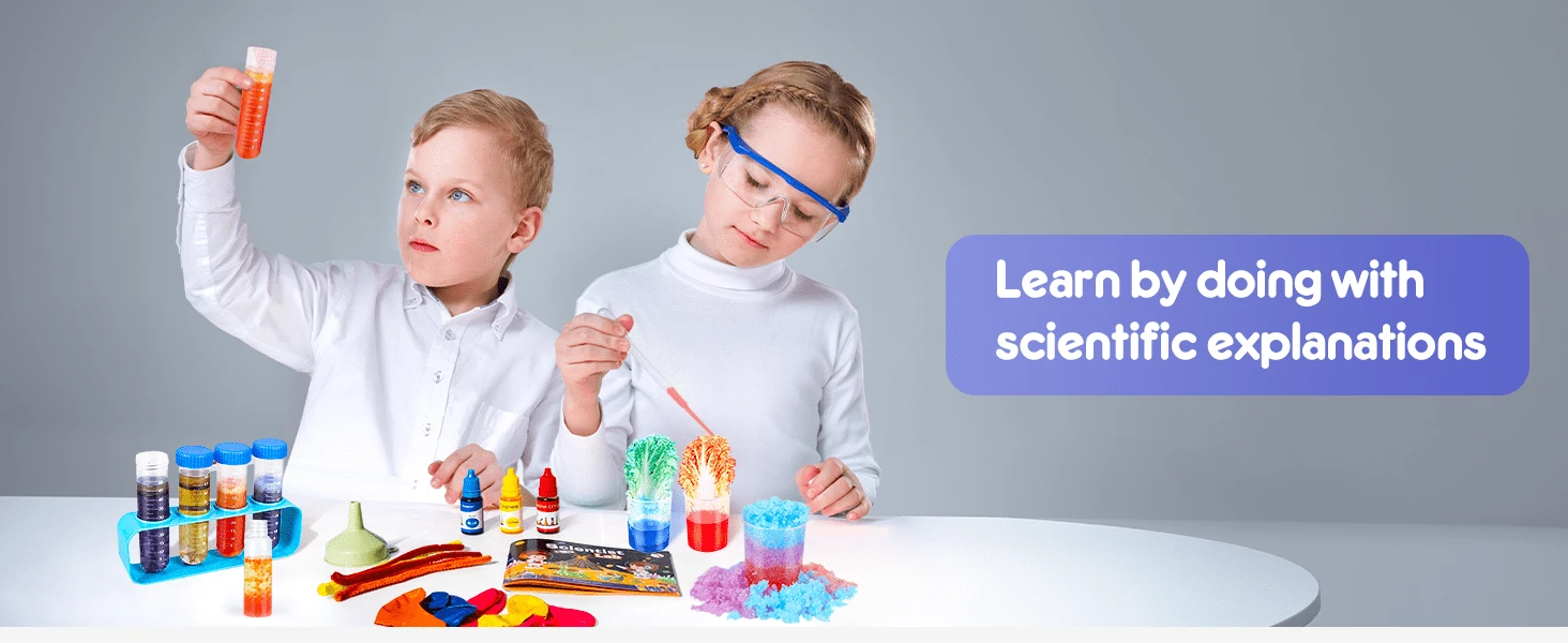 Science Kit With 48 Science Lab Experiments, DIY STEM Science ...