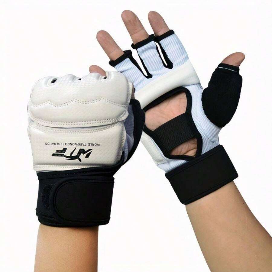 Martial Arts Gloves & Foot Guard Set - Durable Sparring Gear For ...
