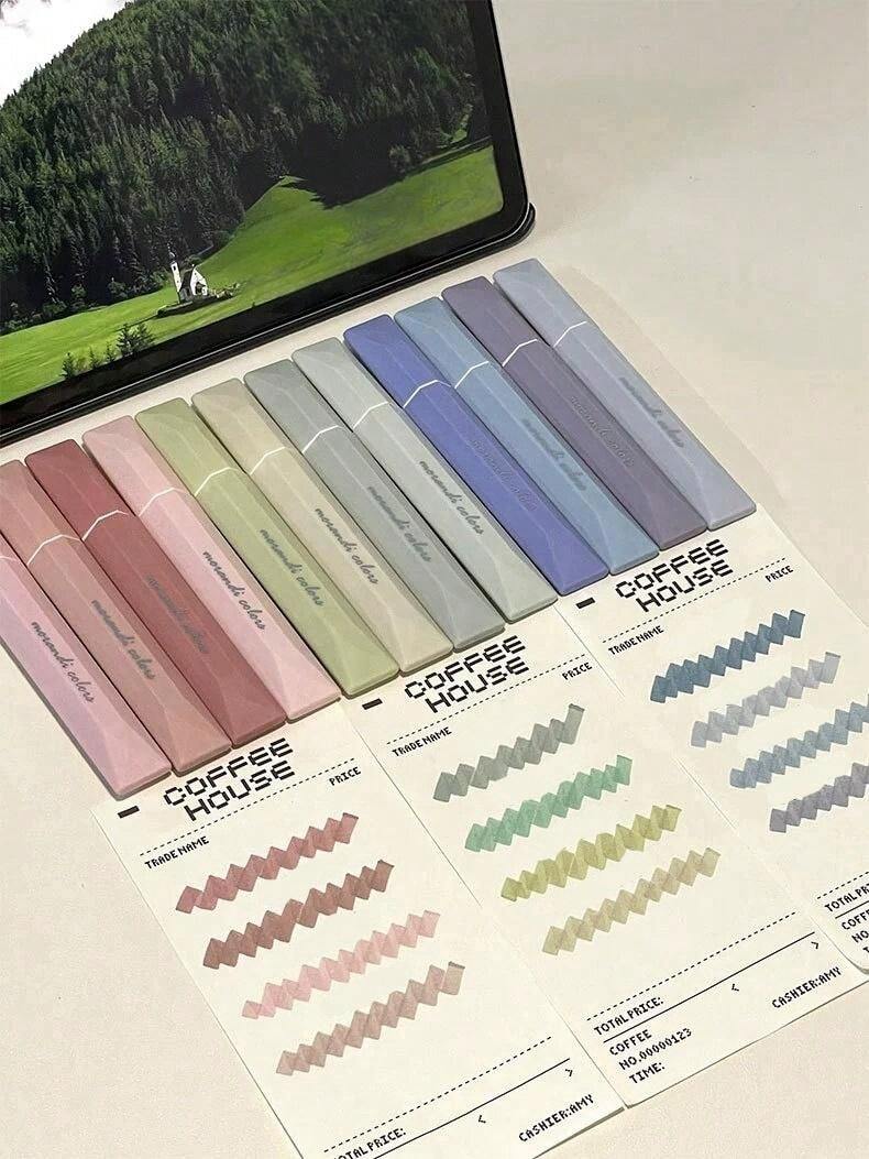 4pcs Color-Changing Fluorescent Highlighter Set, Ideal For Ins, Middle ...