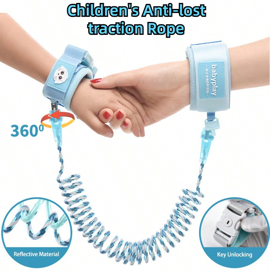 Children's Anti-Lost Traction Rope, Parent-Child Outdoor Shopping And ...