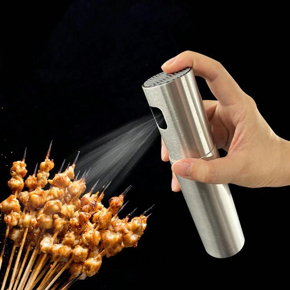 RVS BBQ Olijfolie Spray Diffuser voor Keuken Dispenser Fles Squirt ...
