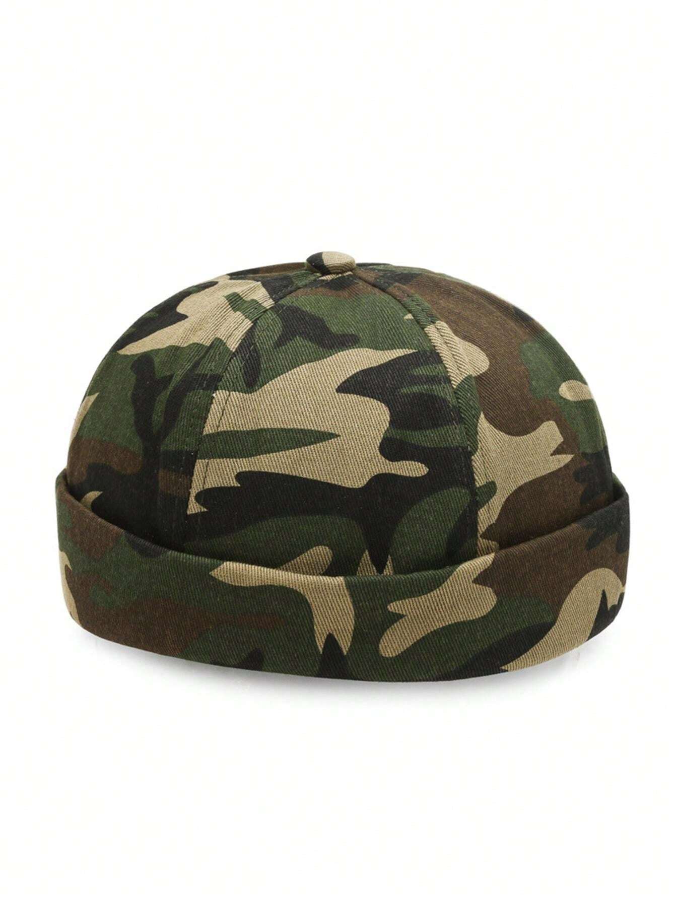 2024 New Hip Hop Beanie Skullcap Trendy Color Streetwear Portable Melon ...