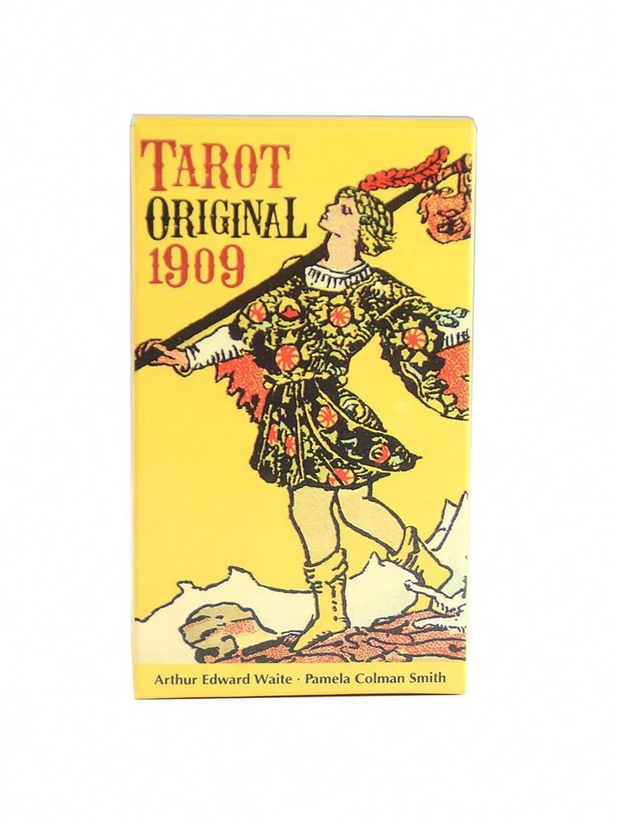 1set Tarot Original 1909 Board Game Beginner Tarot,Tarot With Meaning ...