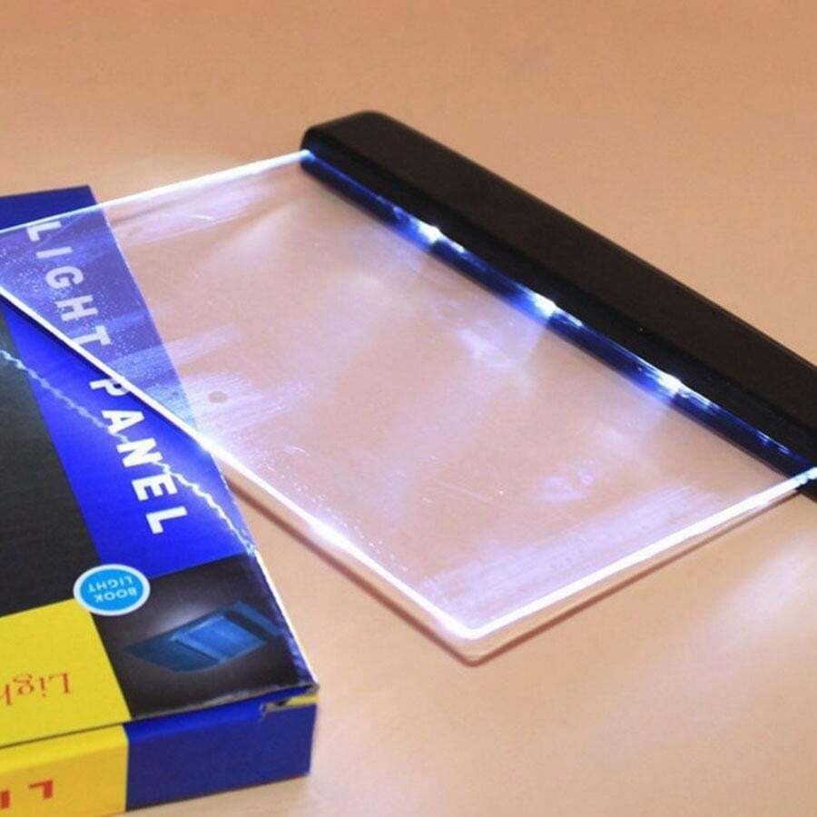 1pc Multifunctional LED Panel Night Vision Reading Lamp Eye-Care Study ...