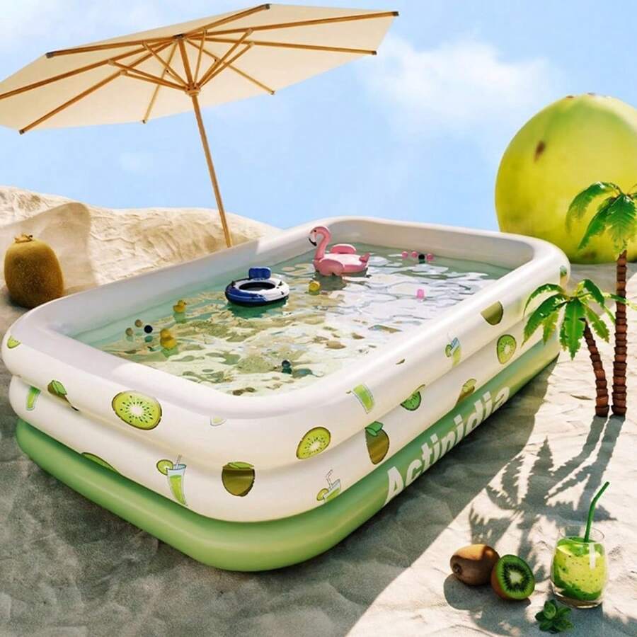1set Large Inflatable Pool For Adults With Pump, Blow Up Pool For ...