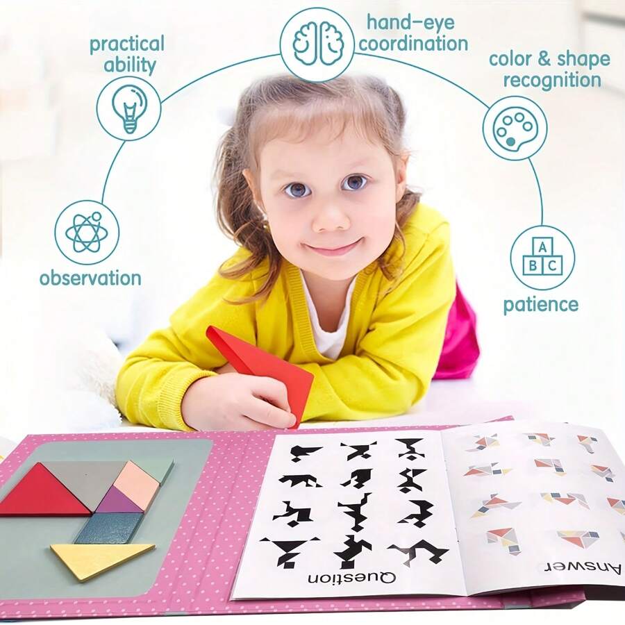 Kids & DIY Activity Toys Emotional Expression Education Puzzle Game ...