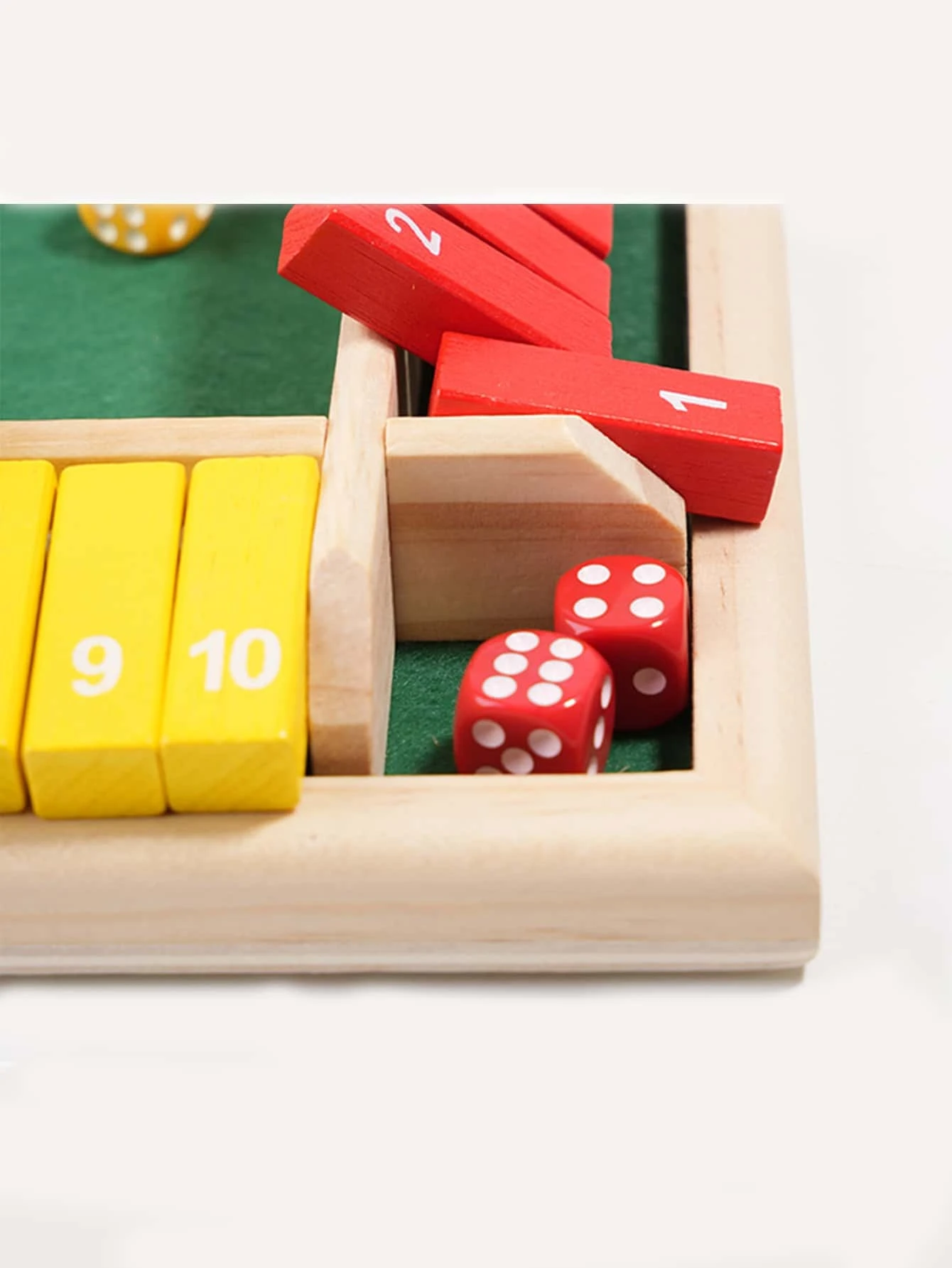 Würfelspiel Brettspiel Mathe Zahlen Spiel für Familie Bar mit 1-4 ...