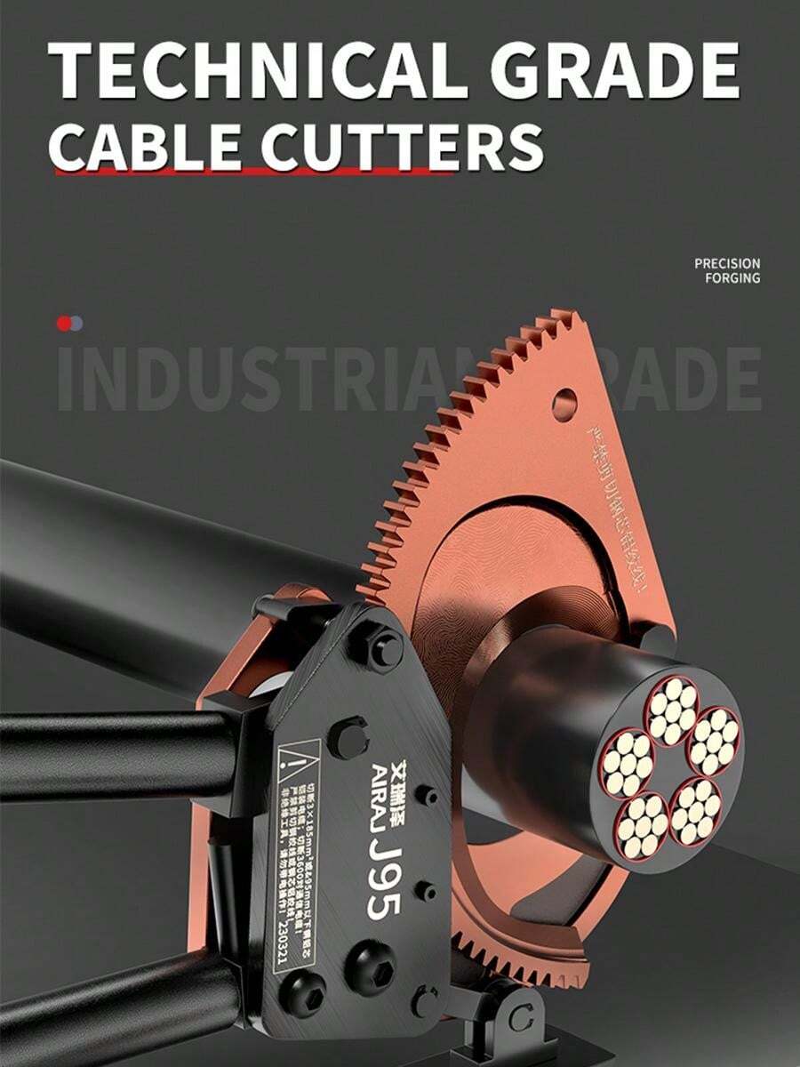 Cable Cutting Machine, Ratchet Cable Shearing Machine, Gear Shearing ...