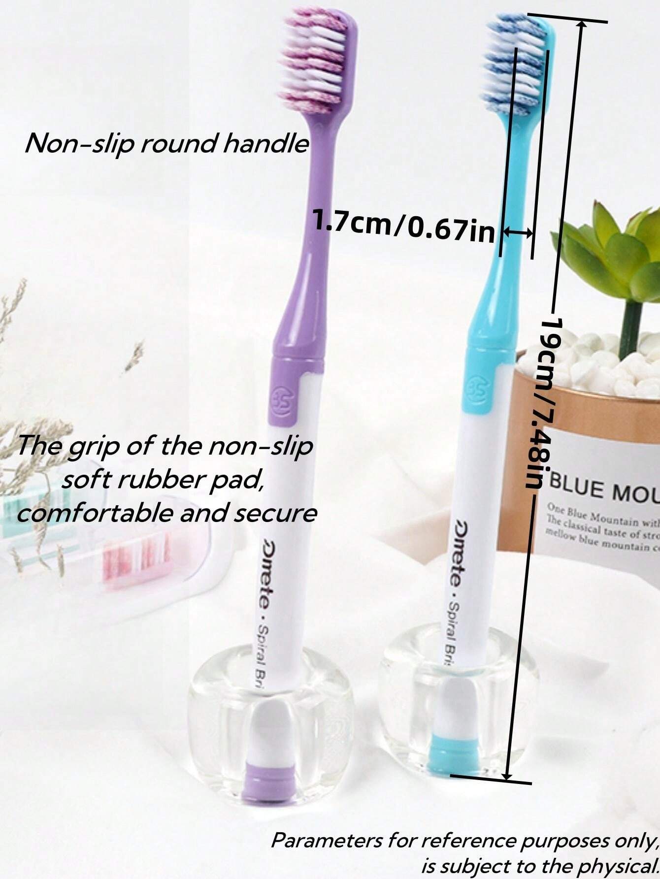 4 Farben, Fashion Combination Zahnbürste, super geformtes Loch ...