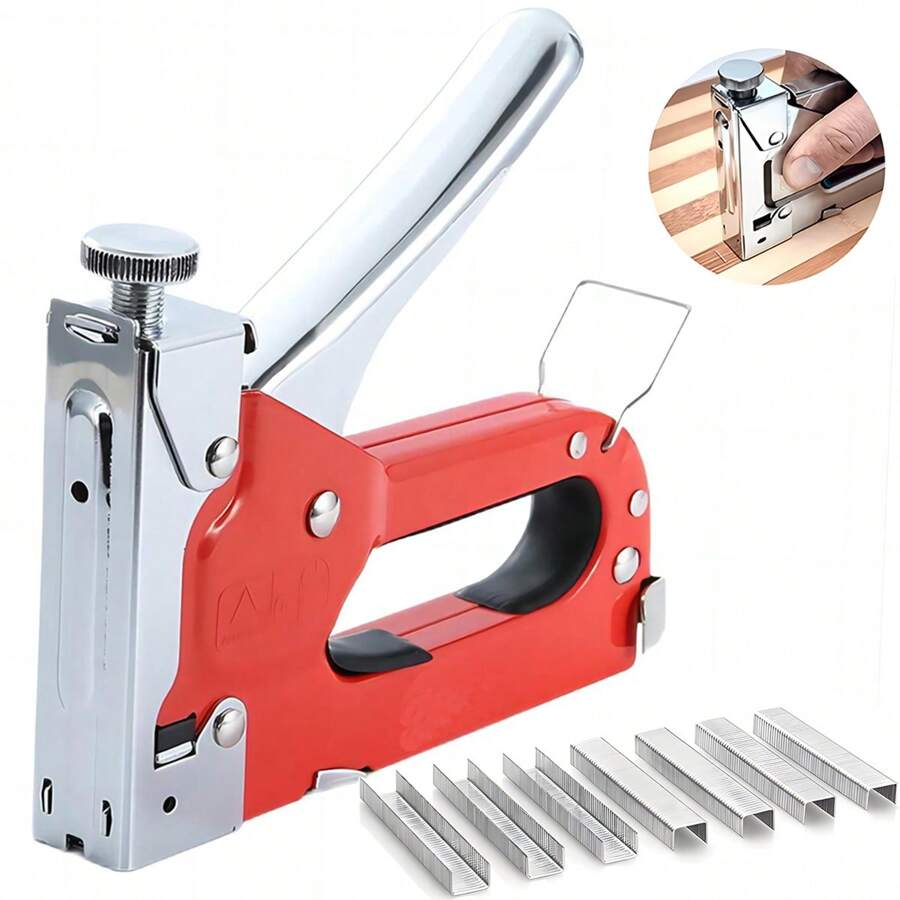 Engrapadora Tapiceria, Engrapadora Tipo Pistola con 600 Grapas, 1 ...