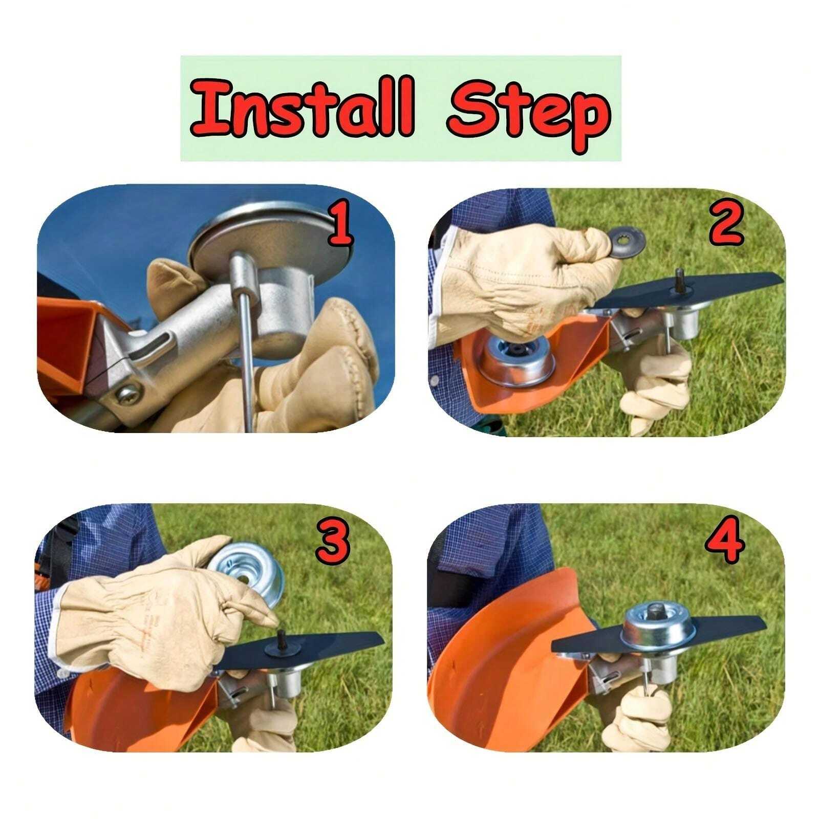 5pcs/Set Blade Adapter Attachment Maintenance Kit For Stihl FS55 FS55R ...