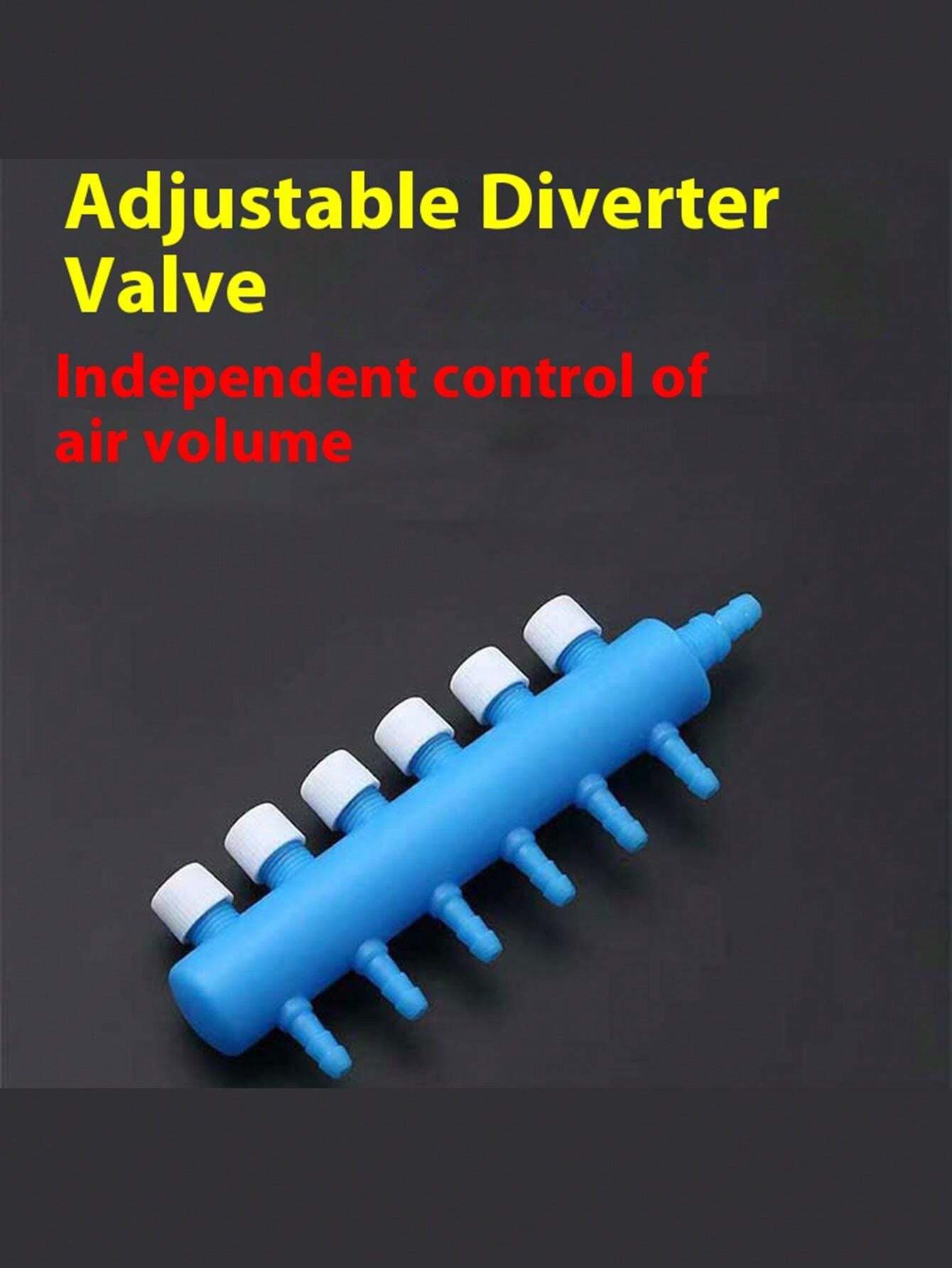 1pc Fish Tank Plastioc Air Flow Splitter,Aquarium Air Valve,Blue ...