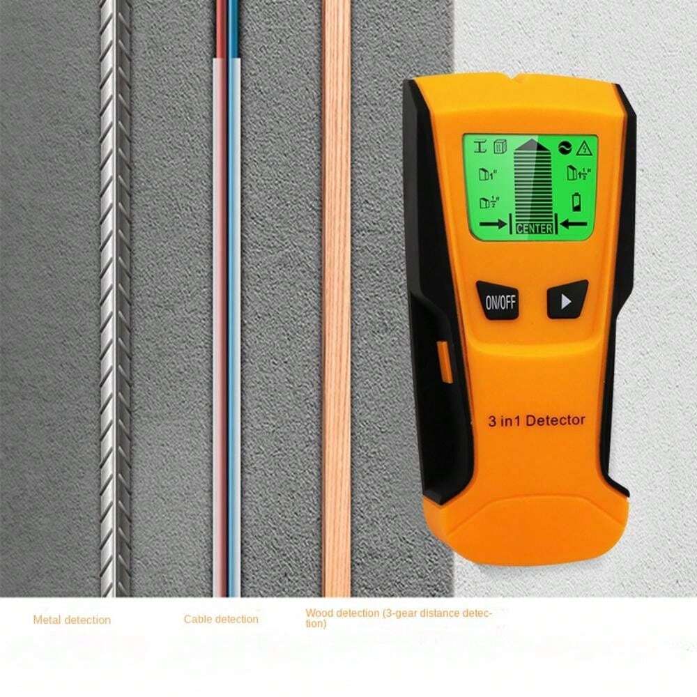 Metal Detector For Walls, Detects Hidden Wires And Metals, Scans Load ...