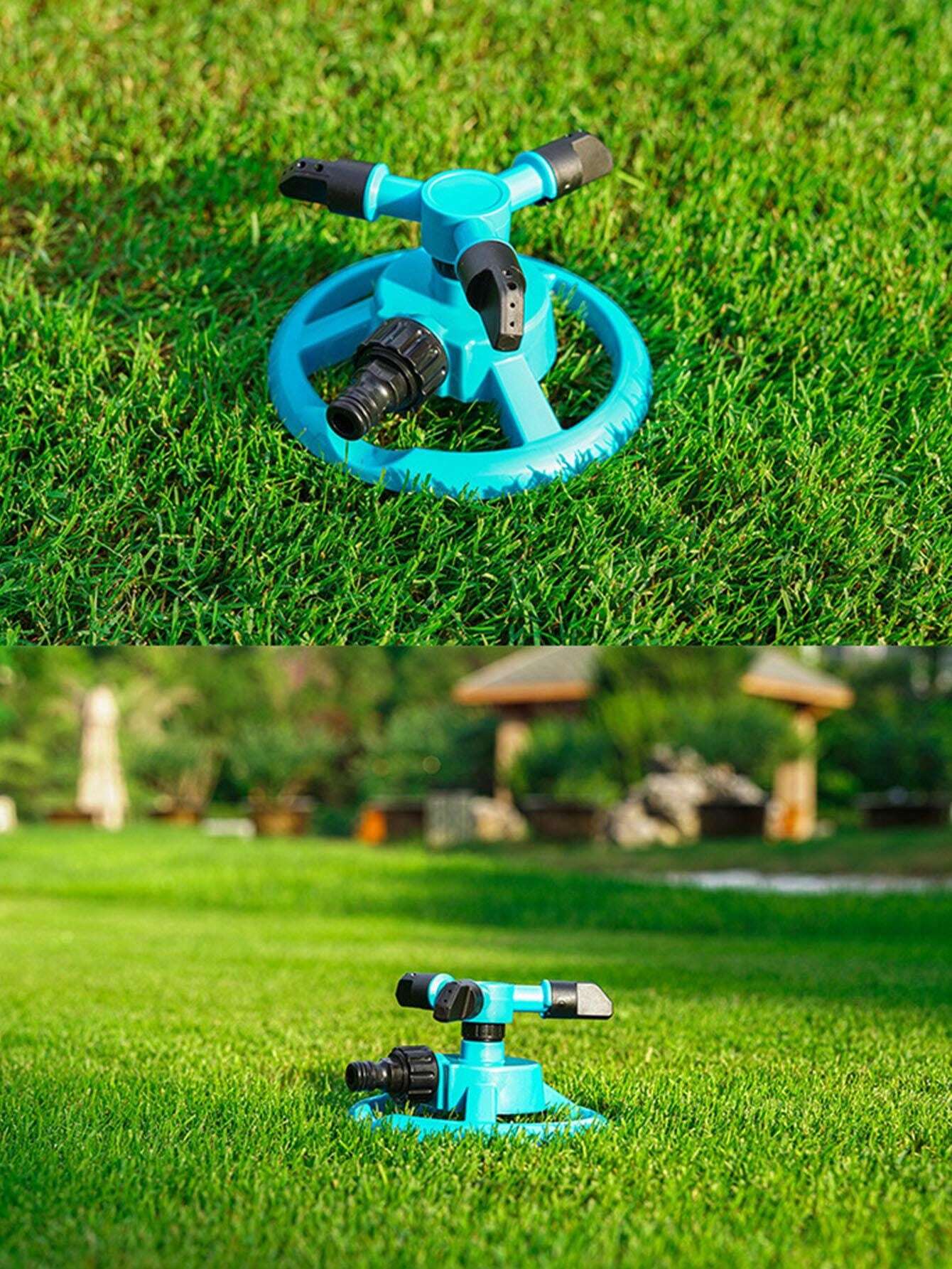 1/2 Pcs Lawn Sprinkler Adjustable 360 Degree Garden Sprinklers Rotation ...