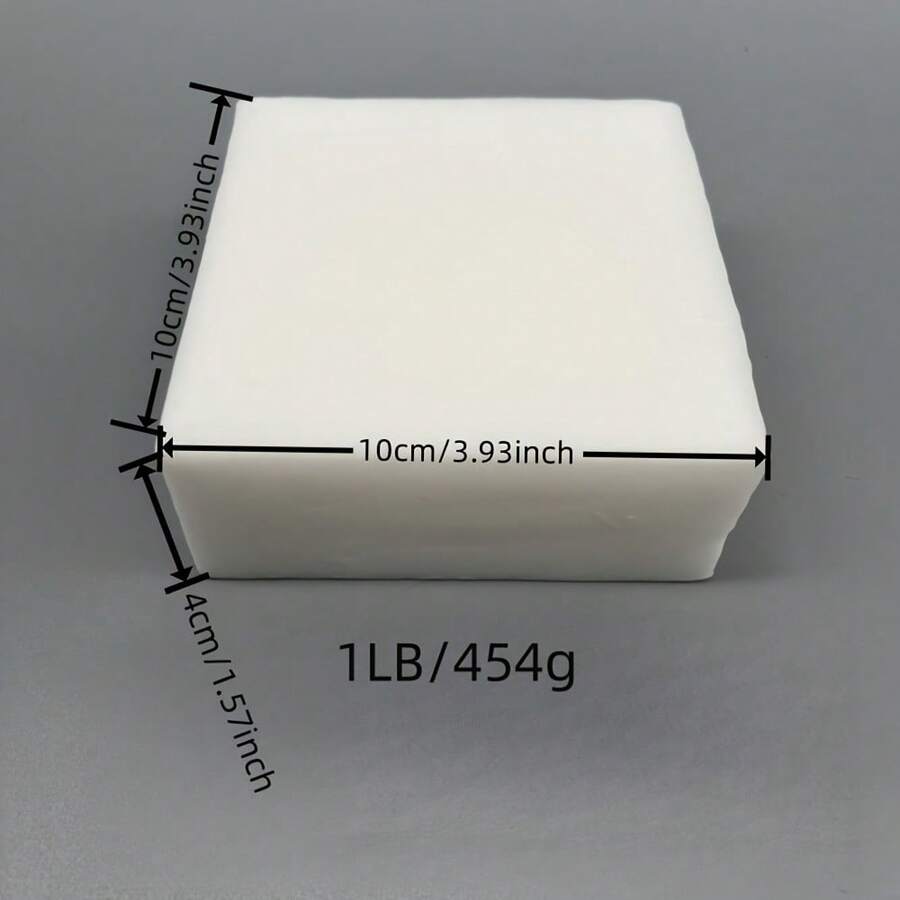 Base de jabón derretido y vertido de miel de 1lb/454g sin SLS/SLES para hacer jabón casero y ...